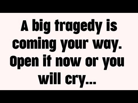 ☪️ A big tragedy is coming your way.Open it now or you will cry...