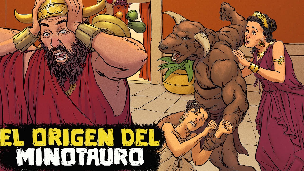 The Strange Origin of the Terrible Minotaur - Greek Mythology - See History