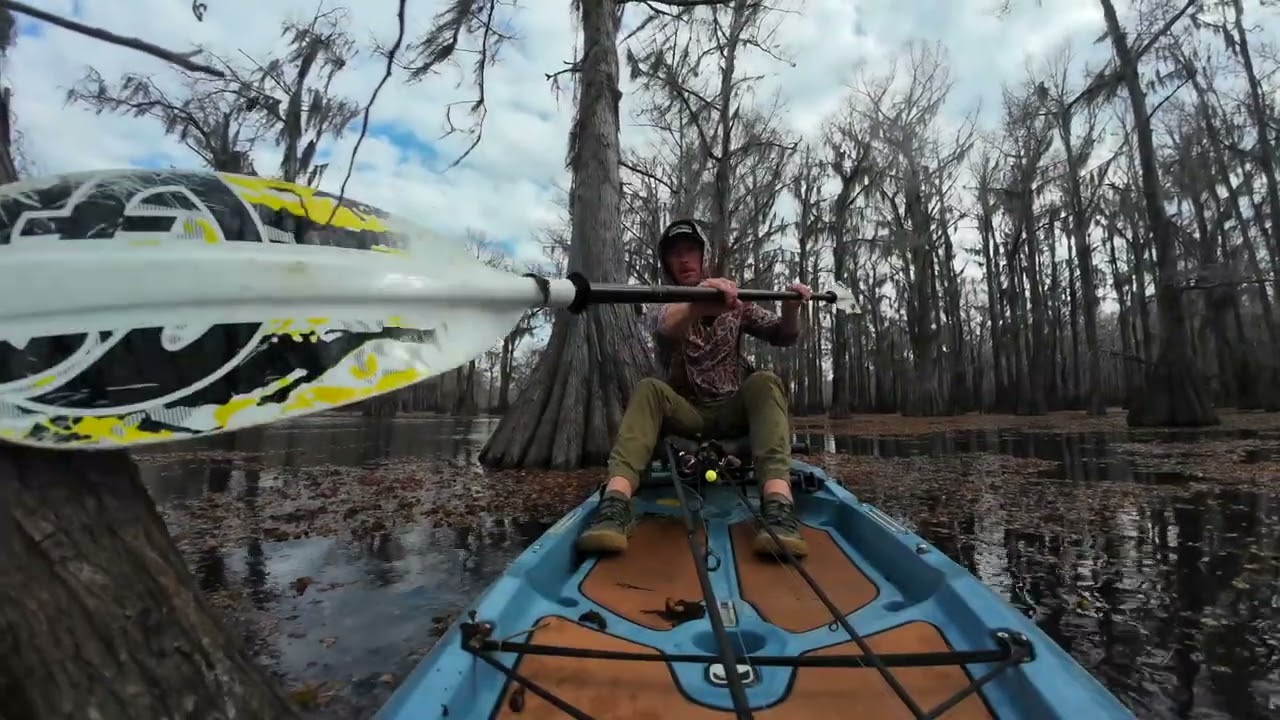 Caddo Lake Kayak Fishing When Weather Turns Dangerous