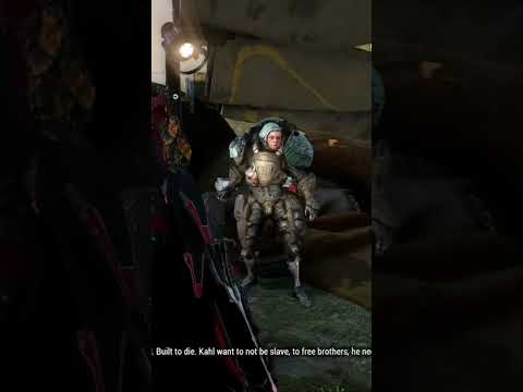 Warframe: Kahl Response To Kaelli Boredom