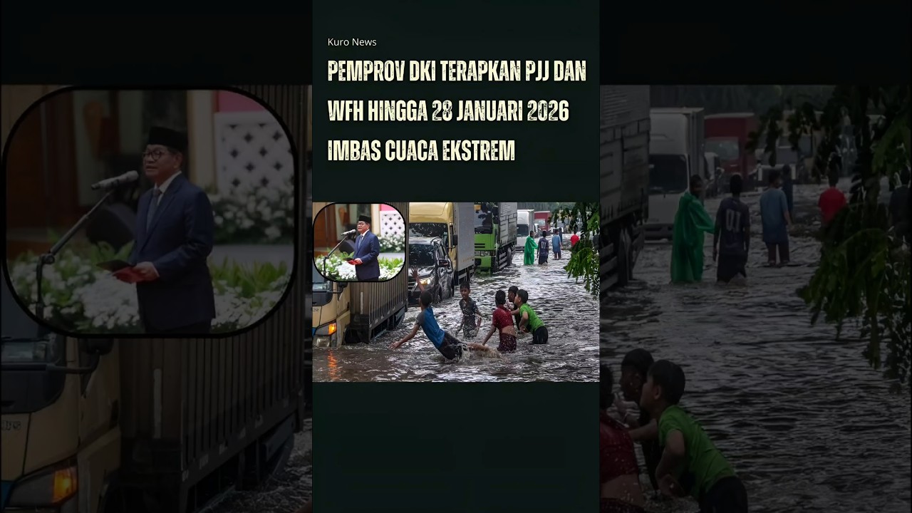 The Jakarta Provincial Government Implements Distance Learning (PJJ) and Work From Home (WFH) Unt...