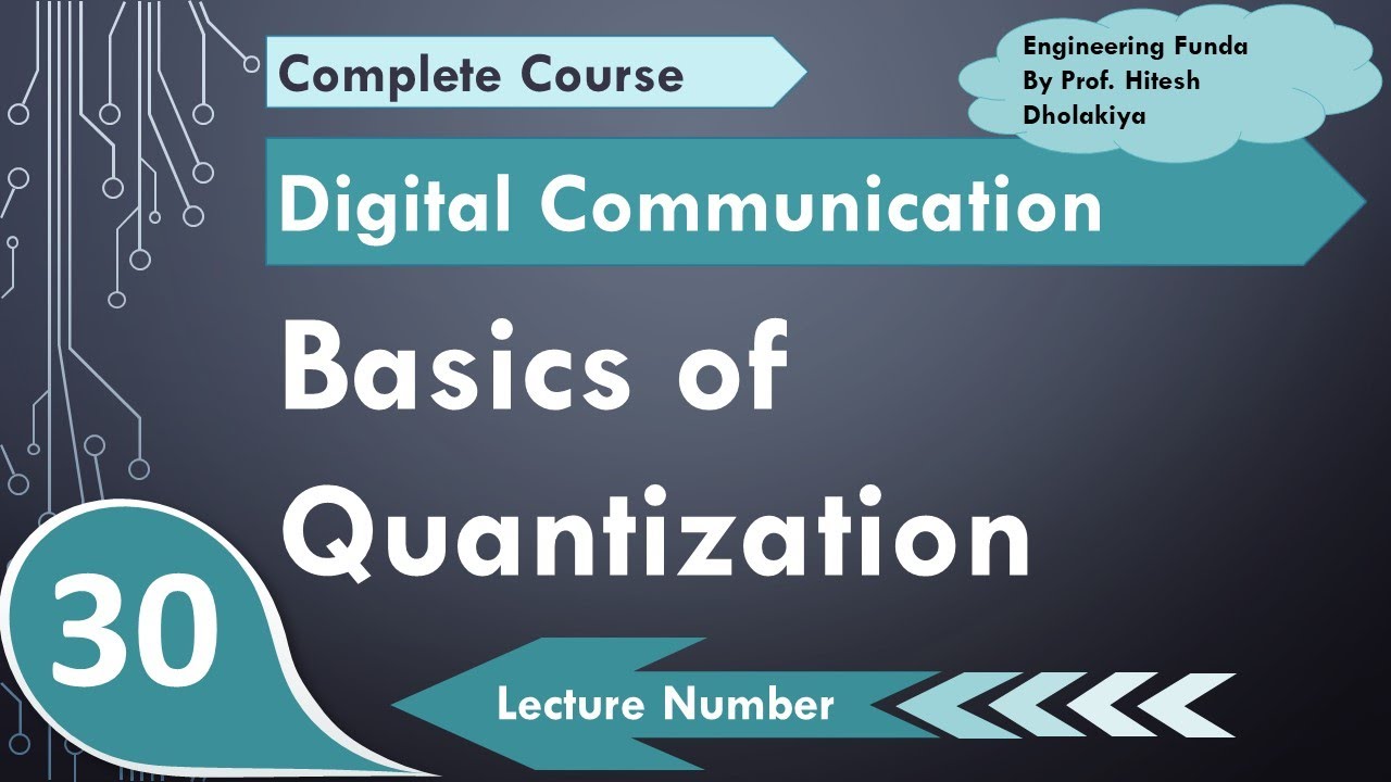Quantization (Basics, Working Principle, Waveforms, Quantization Error & Quantization Noise)