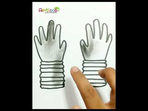DRAWING REALISTIC GLOVES