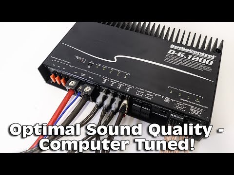 6 Channels of FULL DSP AMPLIFIED POWER! AudioControl D-6.1200 Amplifier