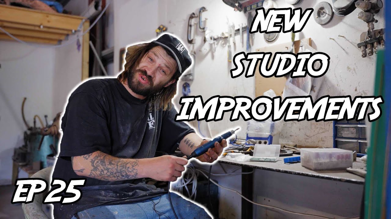 NEW STUDIO IMPROVEMENTS // THE LOST FOUNDRY