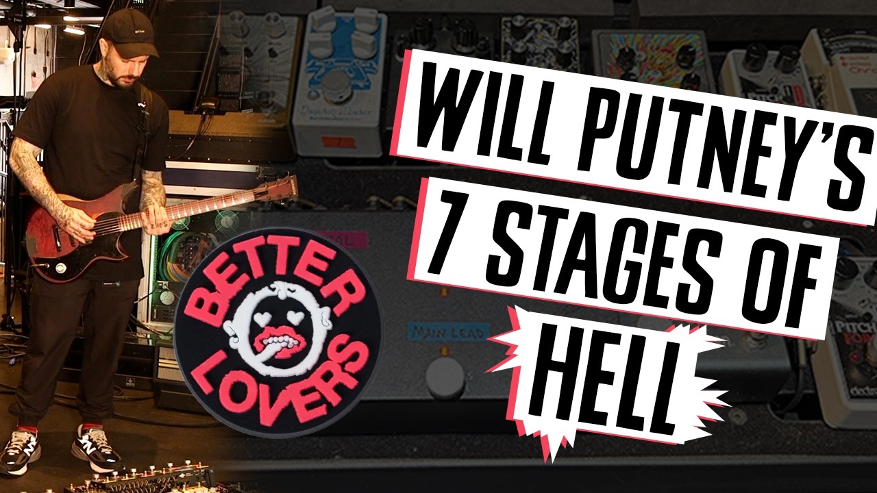 Will Putney’s Chaos-Control Pedalboard for Better Lovers: Fuzz, Octave, and Dead Silence