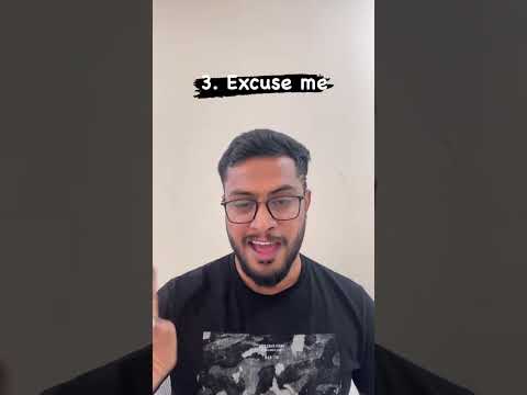 5 different ways to say sorry in English| Synonyms #shorts #english #synonyms