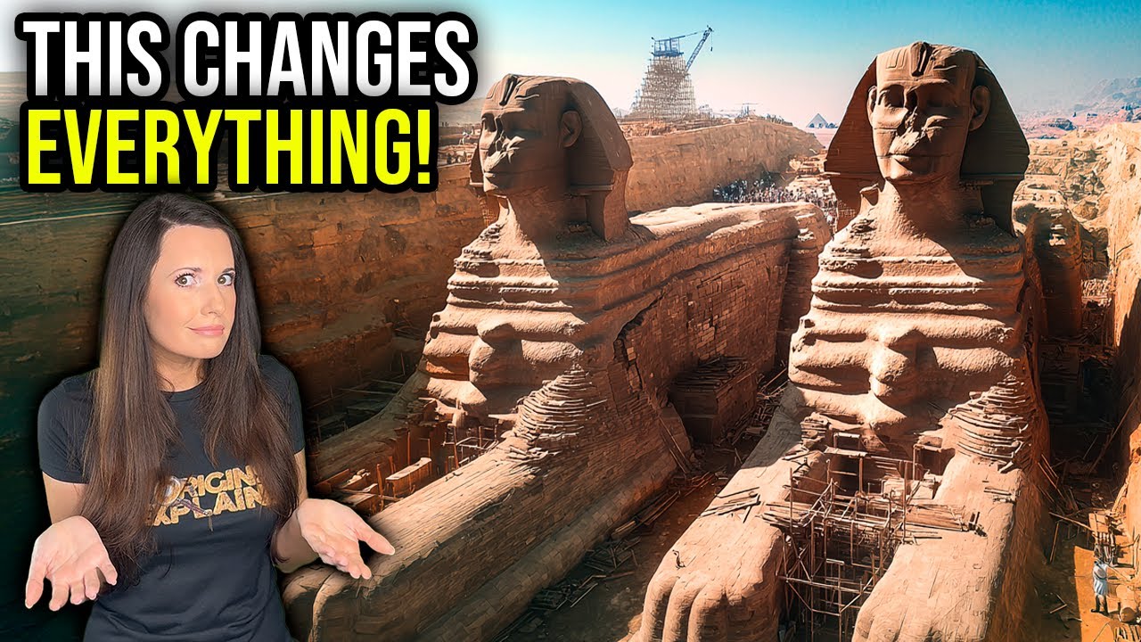 LiDAR Revealed a 2nd Sphinx Hidden For 4,500 Years!