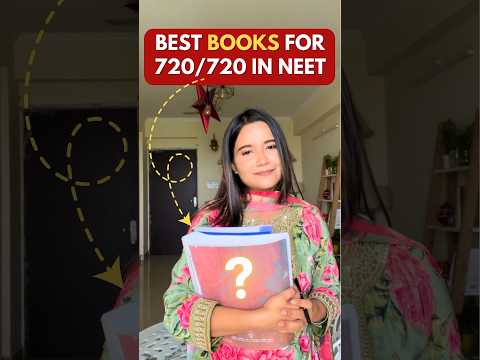 Best books for 720/720 in NEET #NEET #neetpreparation