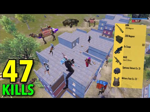 47 KILLS????NEW KILL RECORD in GOLDEN DYNASTY MODE????PUBG Mobile