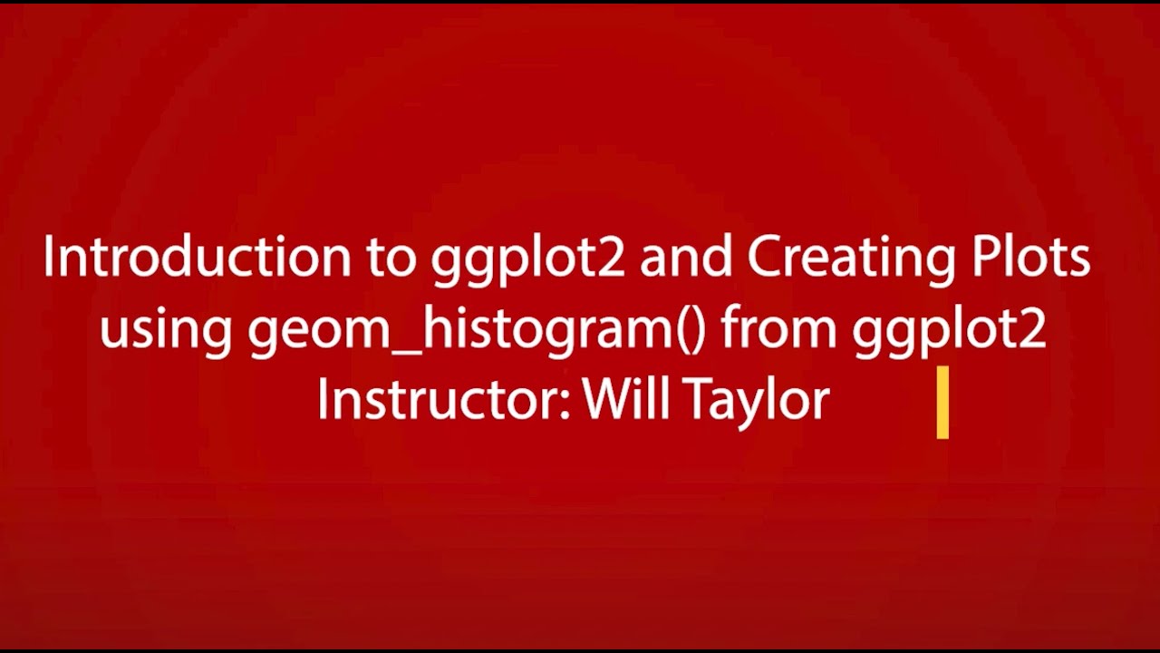 Creating Histograms using ggplot2 in R
