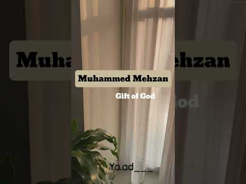 Arabic names for baby boy with "MUHAMMED"