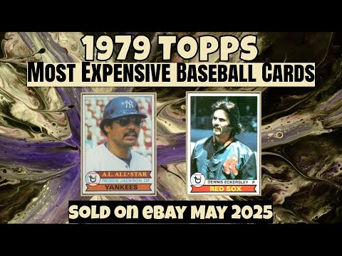 1979 Topps Most Expensive eBay Sales Baseball Cards - May 2025
