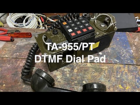 E27b - TA-955/PT DTMF Dial Pad for TA-312/PT