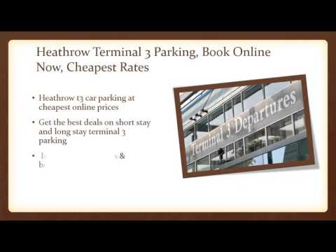 Cheapest Heathrow Airport Parking, T1, T2, T3, T4 and T5 Parking 4 Airport