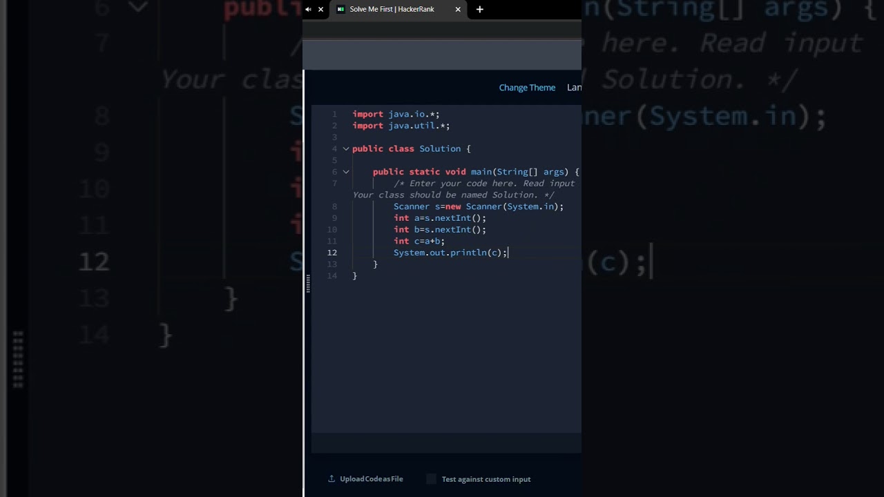 HackerRank - Java - Problem 1 #trend #webdevelopment #learntekin