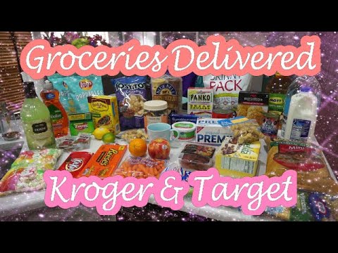 Kroger & Target Grocery Haul - Shipt Deliveries