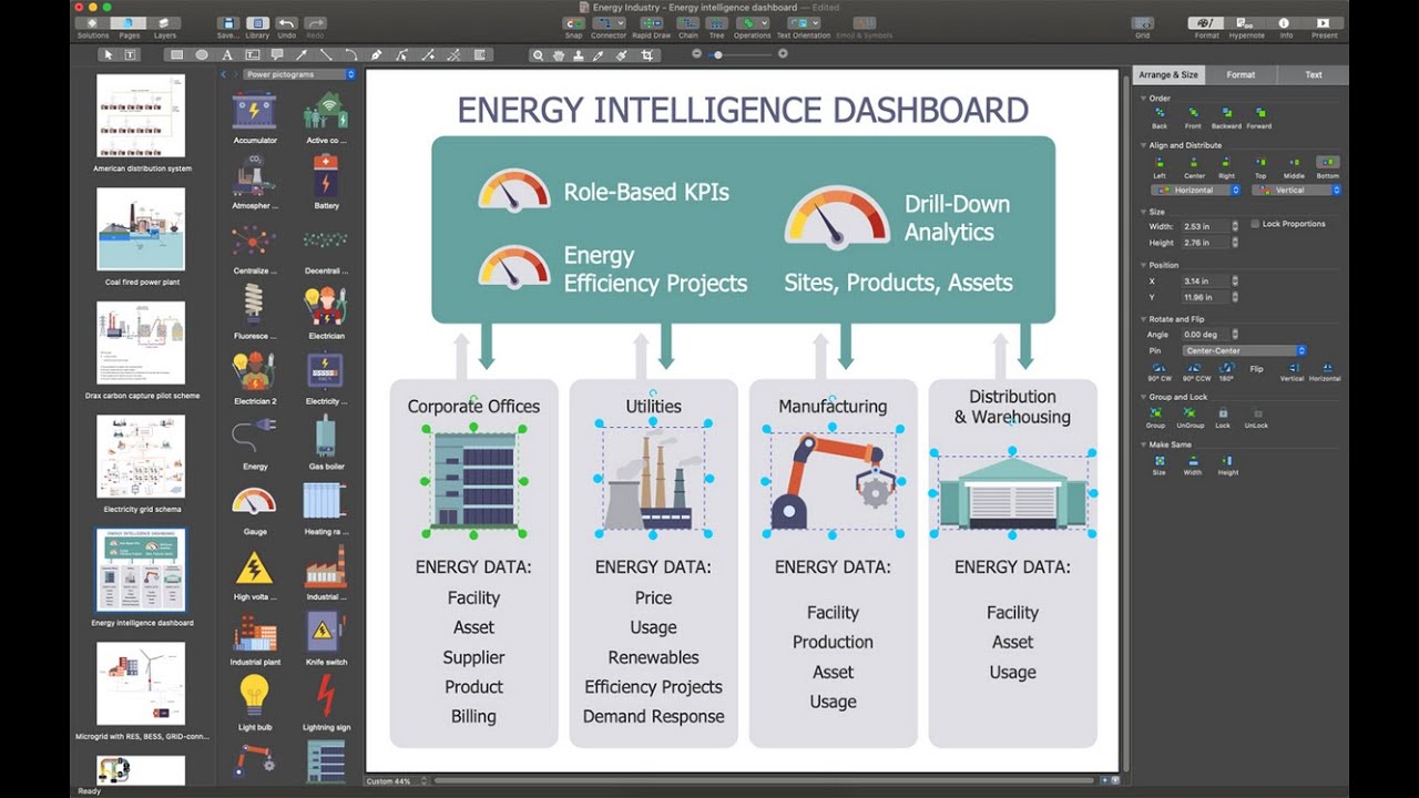 Energy Industry Infographics