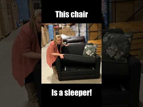 This chair and a half is a twin sleeper! Customize it, or order it as a cozy chair and half!