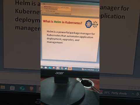 What is Helm in Kubernetes? 🚀 Simplified in 10 Seconds! #kubernetes #devops #shorts #ytshort