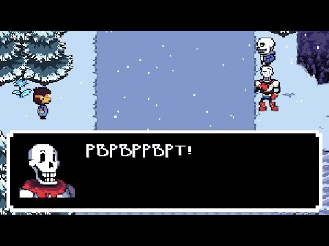 Steam Community :: Video :: Snowdin (ft. sans & Papyrus) | Pacifist Run ...