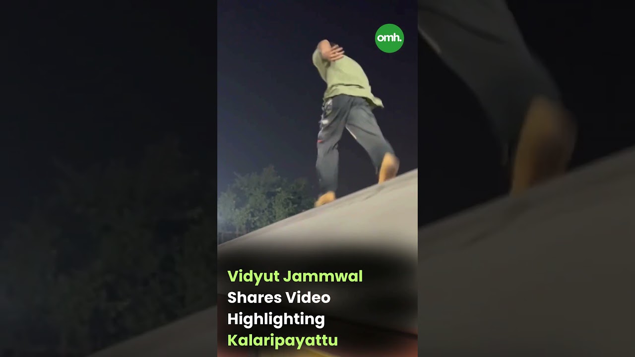 Vidyut Jammwal Shares Video Highlighting Kalaripayattu I OnlyMyHealth
