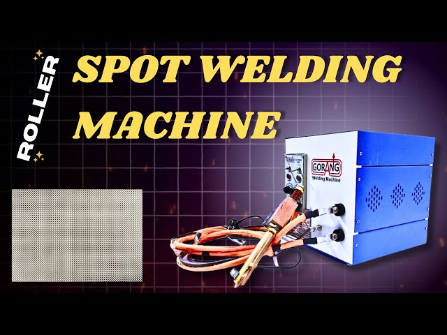 Welded Wire Mesh - Roll Spot Welding Various Sizes of Mesh to sheet ...