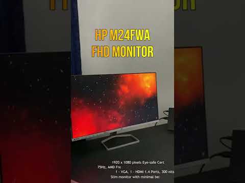 HP M24fwa🖥️ | Micro Bezels | Ultra Slim Monitor 🔥