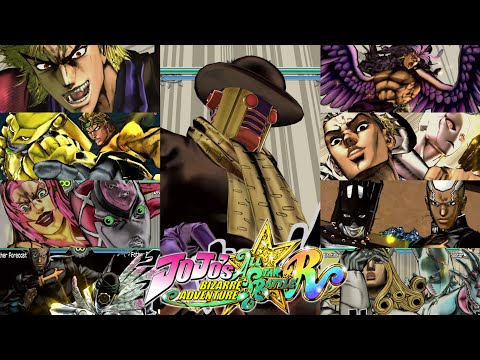 All HHA & GHA-JoJo's Bizarre Adventure All-Star Battle R [All Season 1 & 2 Pass Characters Included]