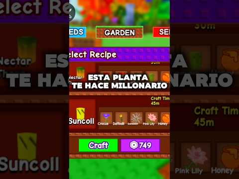 ESTA NUEVA PLANTA te hace MILLONARIO en Grow a Garden #shorts #roblox #growagarden
