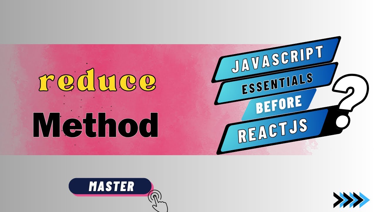 reduce( ) method  || JavaScript essentials for React #javascript  #react