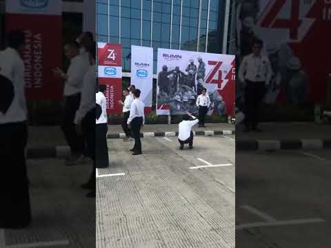 Memperimgati HUT RI ke 74 di Kantor Pusat PT Wijaya Karya Tbk