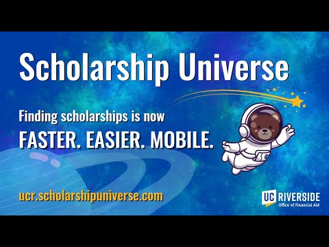 How to Use Scholarship Universe