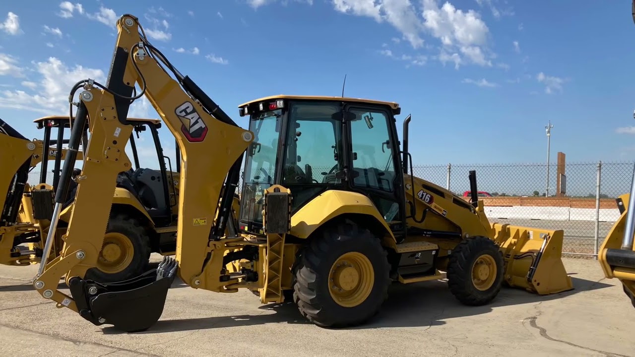2022 Caterpillar 416 Backhoe