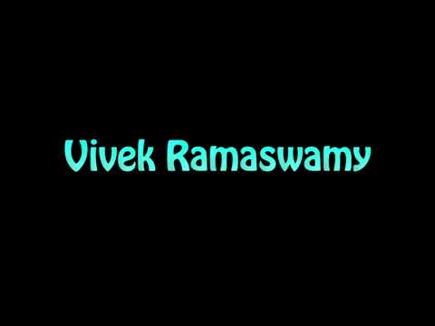 Learn How To Pronounce Vivek Ramaswamy