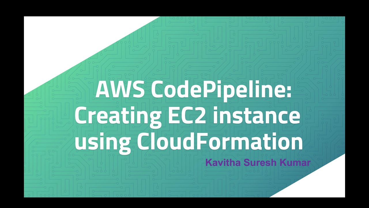 AWS CodePipeline: Creating EC2 instance using CloudFormation