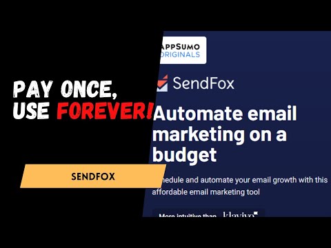 SendFox Review 🔥 Affordable Email Marketing Tool for Content Creators (Lifetime Deal)