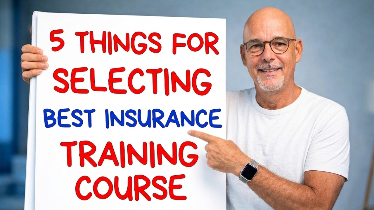 The 5 Things to Consider When Selecting the Best Course for Your Insurance Training