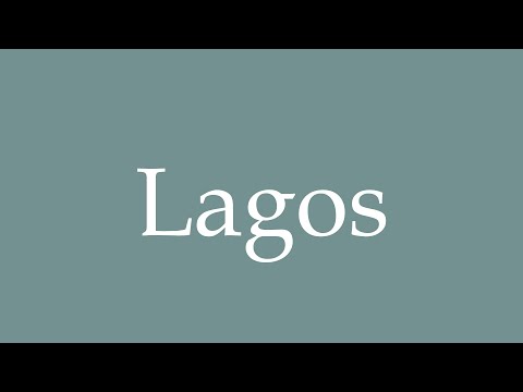 How to Pronounce ''Lagos'' Correctly in French