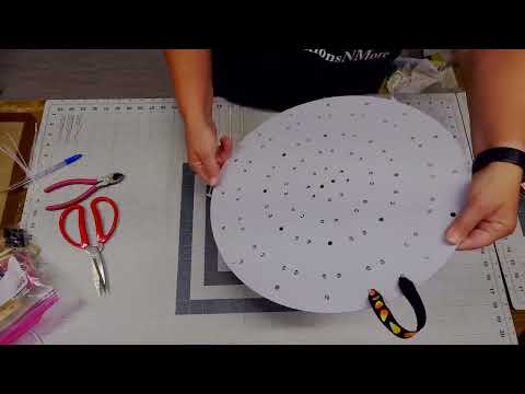 How to Make A Candy Corn Rose Halloween Wreath Tutorial