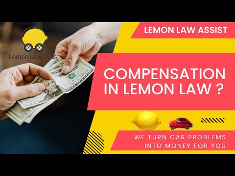 Compensation in Lemon Law