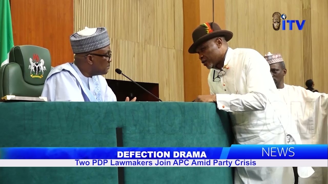 Defection Drama: Two PDP Lawmakers Join APC Amid Party Crisis