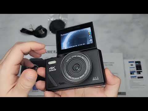 4K Digital Camera for Photography, WiFi UHD Autofocus 64MP Vlogging Camera for YouTube Review