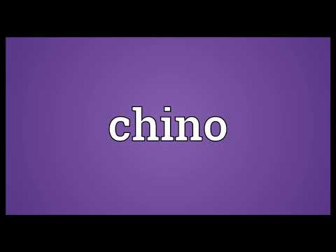 Chino Meaning