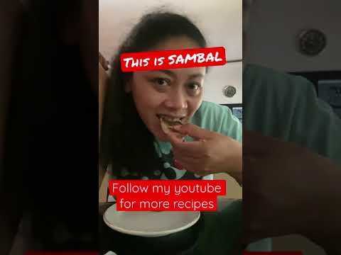 INDONESIAN FOOD RECIPES | SAMBAL (vegan friendly) #shortvideo ๐ณ๐ฑ๐ฉ๐ฐ๐ด๓ ง๓ ข๓ ฅ๓ ฎ๓ ง๓ ฟ๐ฏ๐ต๐ง๐ช๐จ๐ฆ๐บ๐ธ
