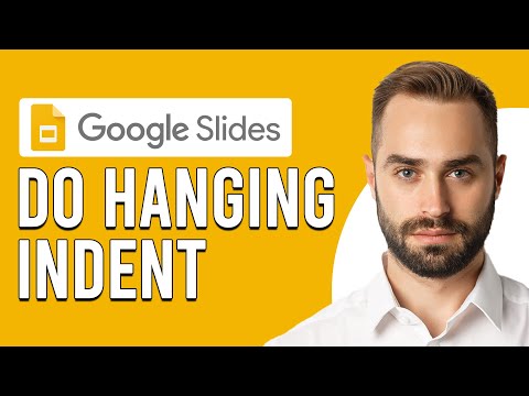 How To Do Hanging Indent On Google Slides (Updated)