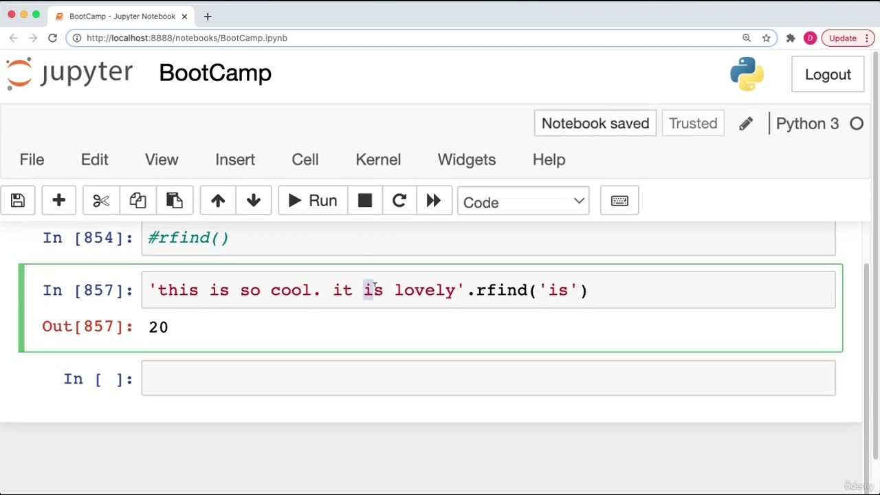 017 Python String   rFind
