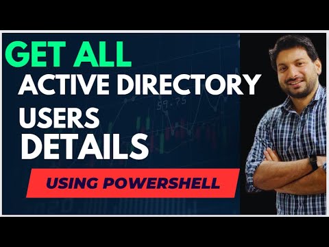 Get All Active Directory Users Details in CSV - Using PowerShell || Get All Domain Admin list