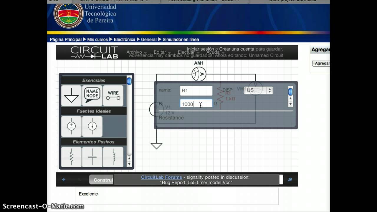 Tutorial 4. CircuitLab (Basic DC Simulation)