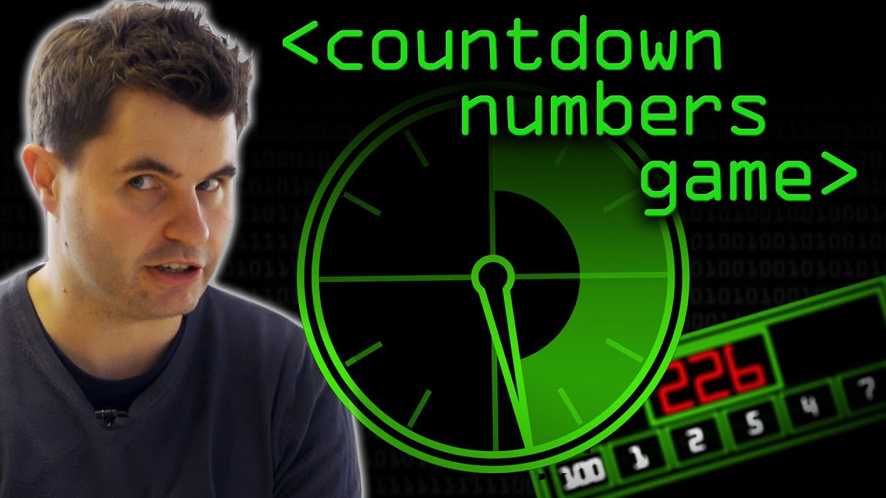 Brute Forcing The Countdown Numbers Game - Computerphile